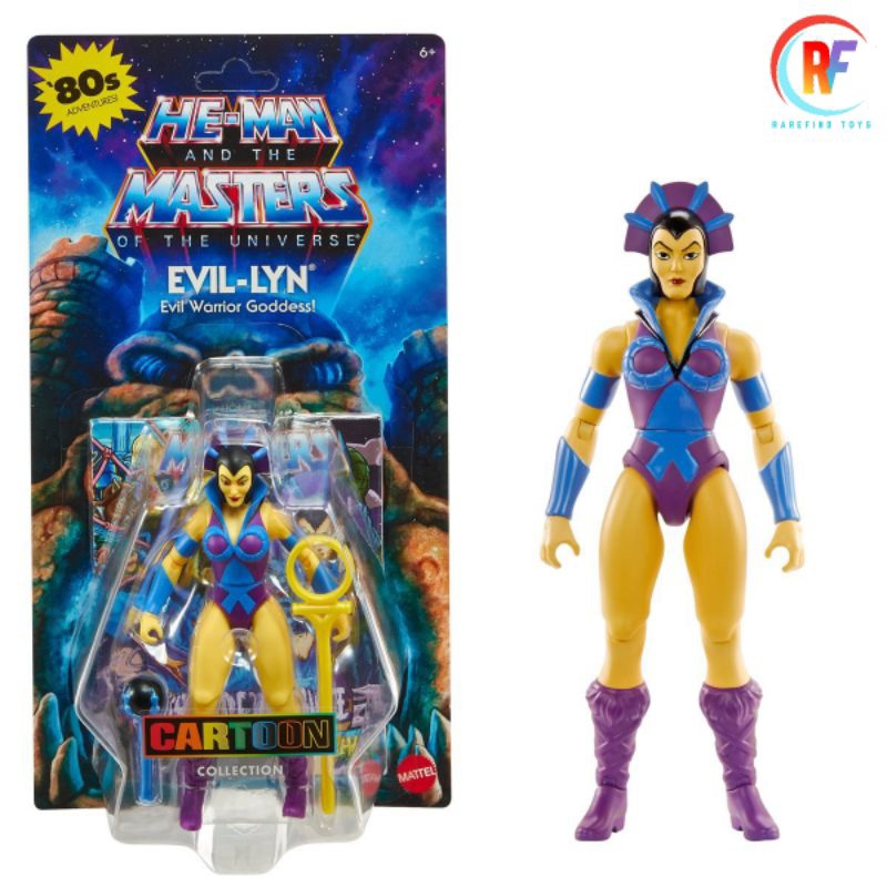 [In Stock] Masters of the Universe Origins Cartoon Collection Evil Lyn (card not mint) | Shopee ...