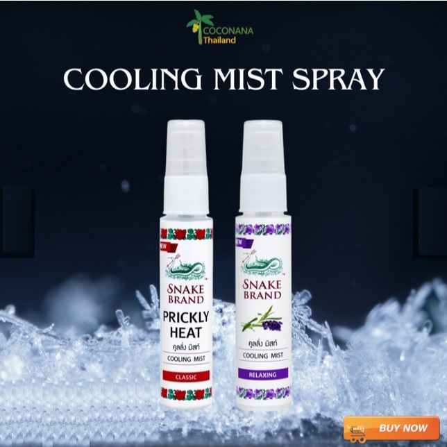 Snake Brand Prickly Heat Cooling Mist 30ml | Shopee Philippines