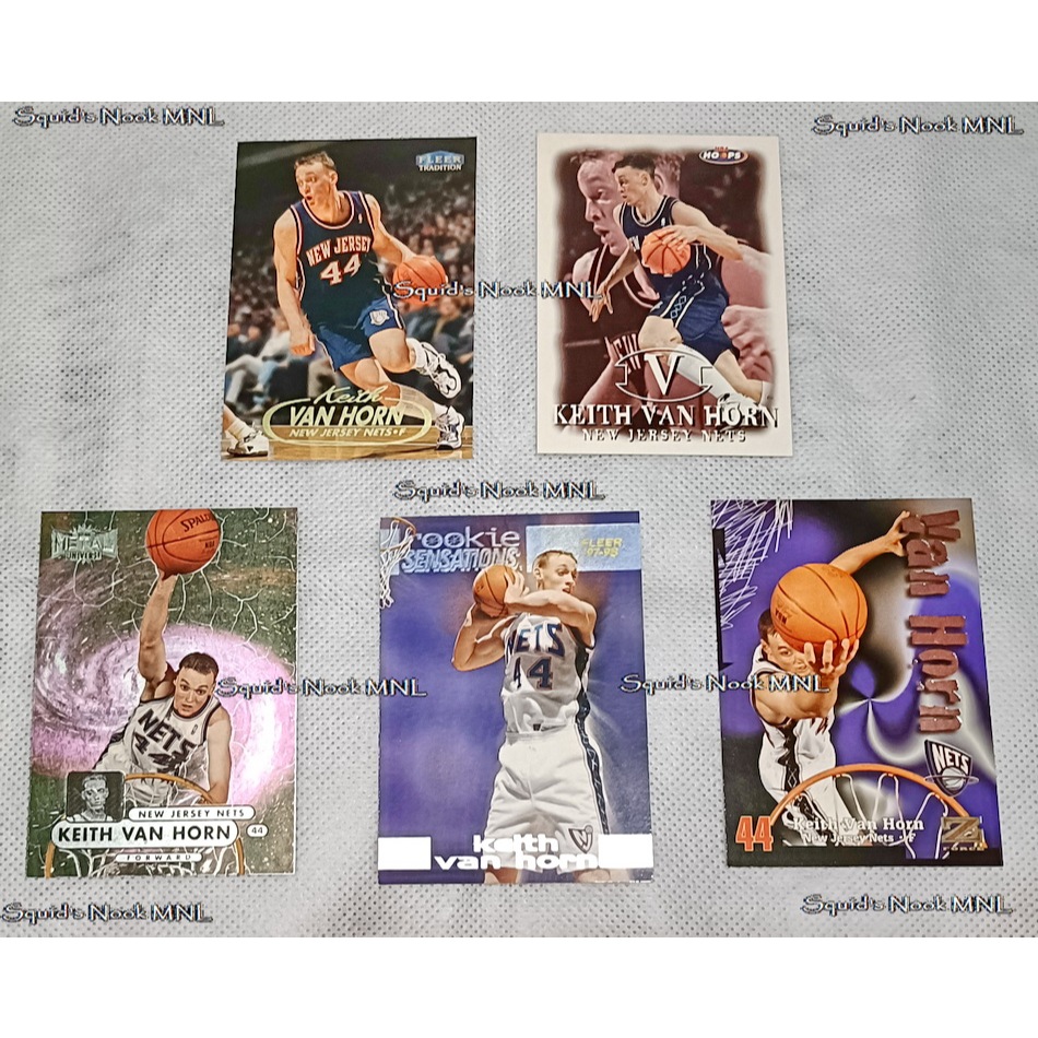 90's NBA Basketball Cards Set - Keith Van Horn (5 pcs) Set | Shopee ...