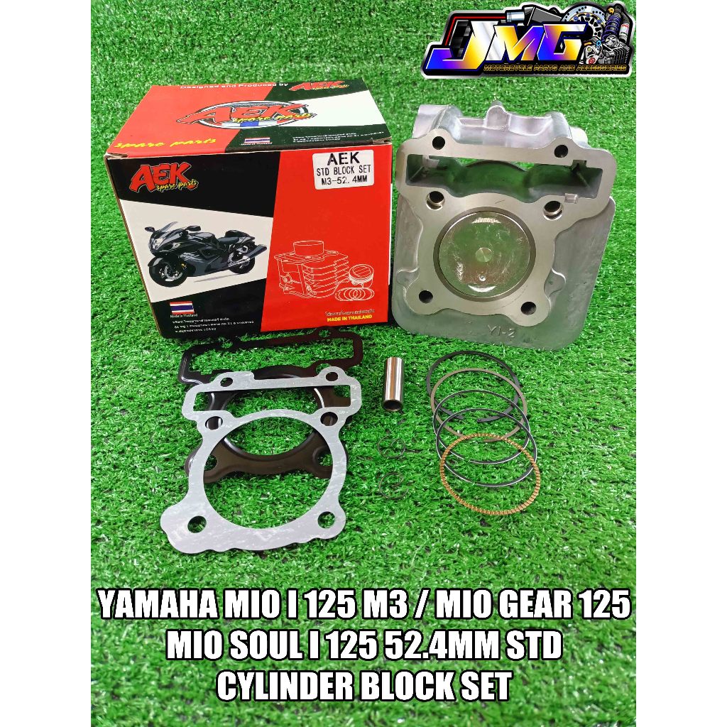 AEK CYLINDER BLOCK SET YAMAHA MIO i 125 M3/MIO SOUL I 125/GEAR/GRAVIS ...