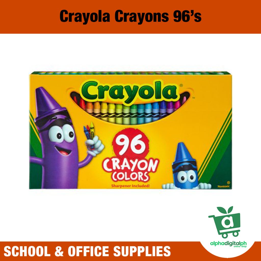 Crayola Crayons 96's Per Pack Original | Shopee Philippines