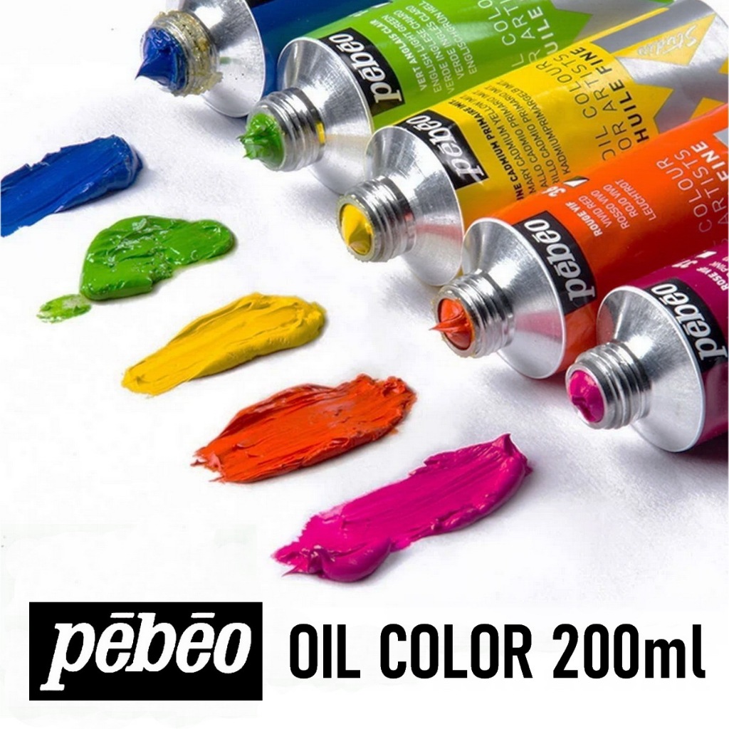 PEBEO XL OIL COLOR TITANIUM WHITE & OTHER COLORS 200ml tube ( One piece ...