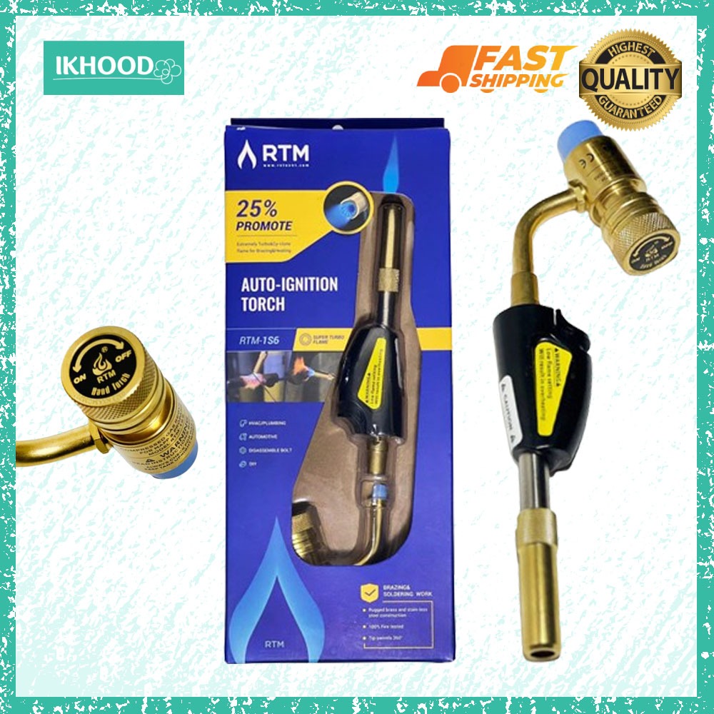 New Arrival Brazing Hand Torch 360 degrees RTM 1S6 WELDING TORCH KIT ...