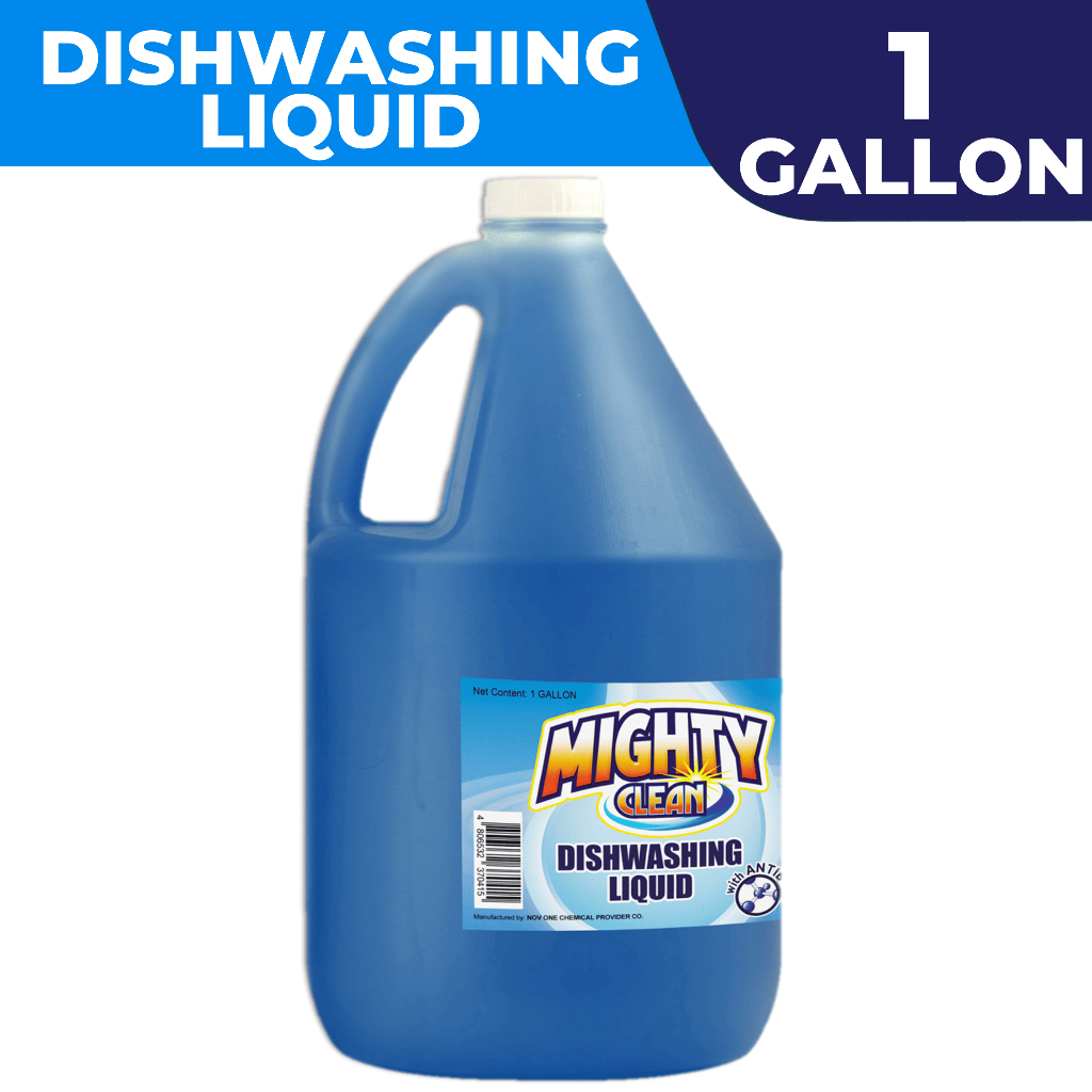 Mighty Clean Dishwashing Liquid Blue Antibacterial - (DWL blue) - 1 ...