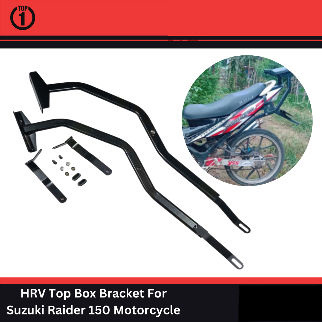 Top1 Motors HRV Top Box Bracket For Suzuki Raider 150 Motorcycle #5229 ...