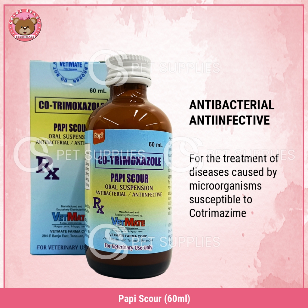 BOB-Papi Scour Anti – Bacterial and Anti – Infective Co – Trimoxazole ...