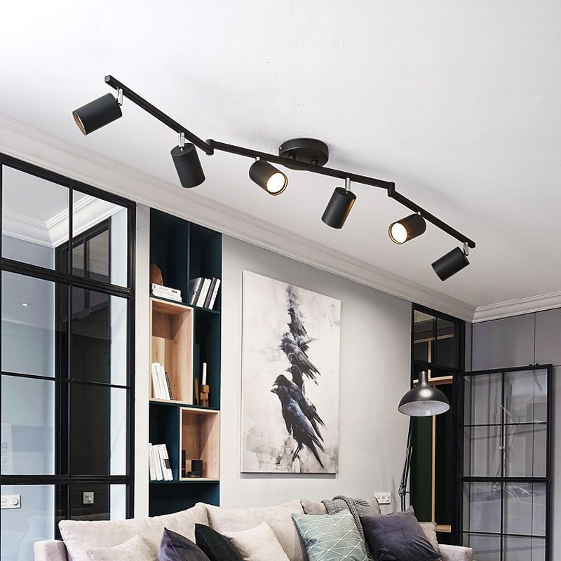 RNG_Lighting Porch/Commercial Shop Led Lamp Tricolor Spotlight Nordic ...