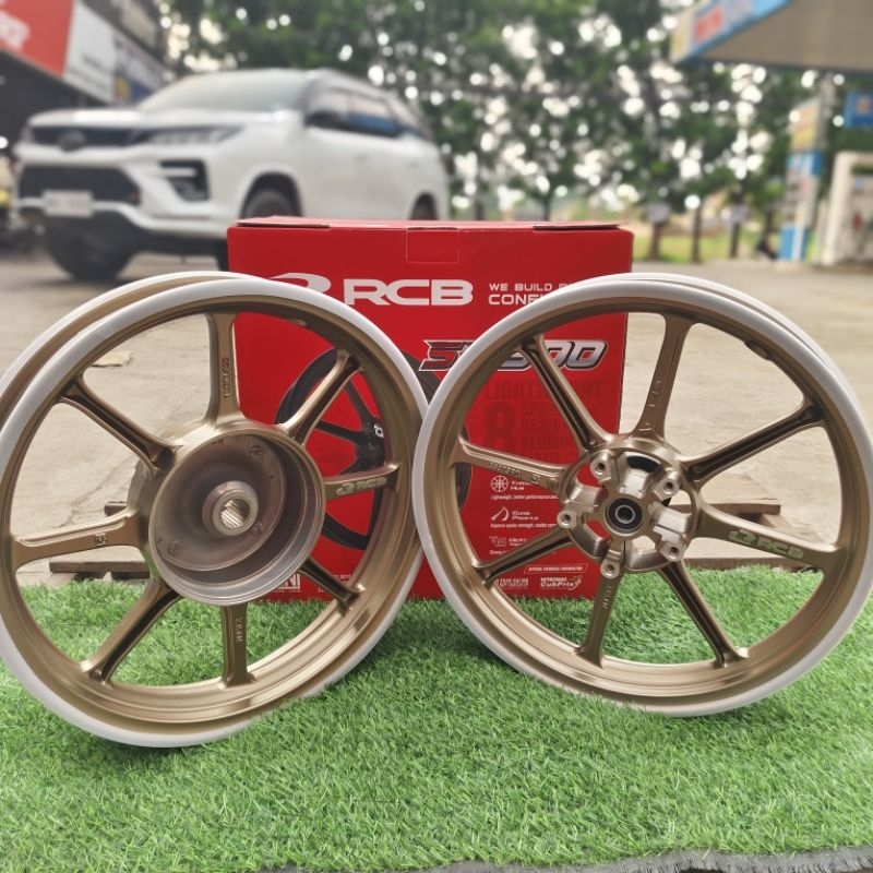 RCB SP800 HONDA CLICK125/ VARIO 150F:1.85*14(5HOLES)R:2.15*14 | Shopee ...