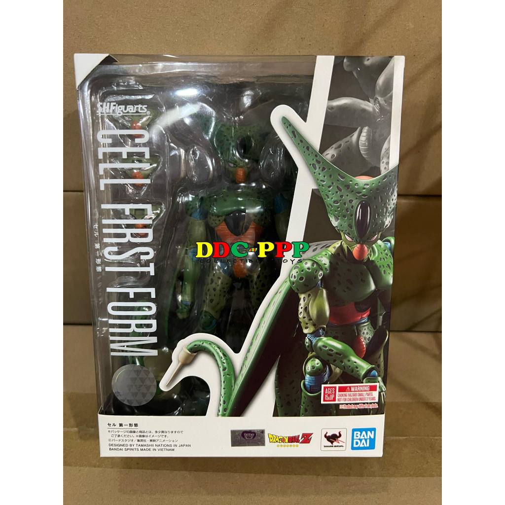 S.H.FIGUARTS CELL FIRST FORM - DRAGONBALL Z ACTION FIGURE (SEALED ...