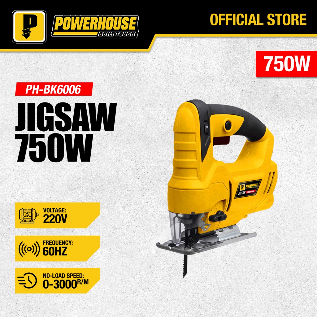 Powerhouse Jigsaw 750W PH-BK6006 PHPT | Shopee Philippines