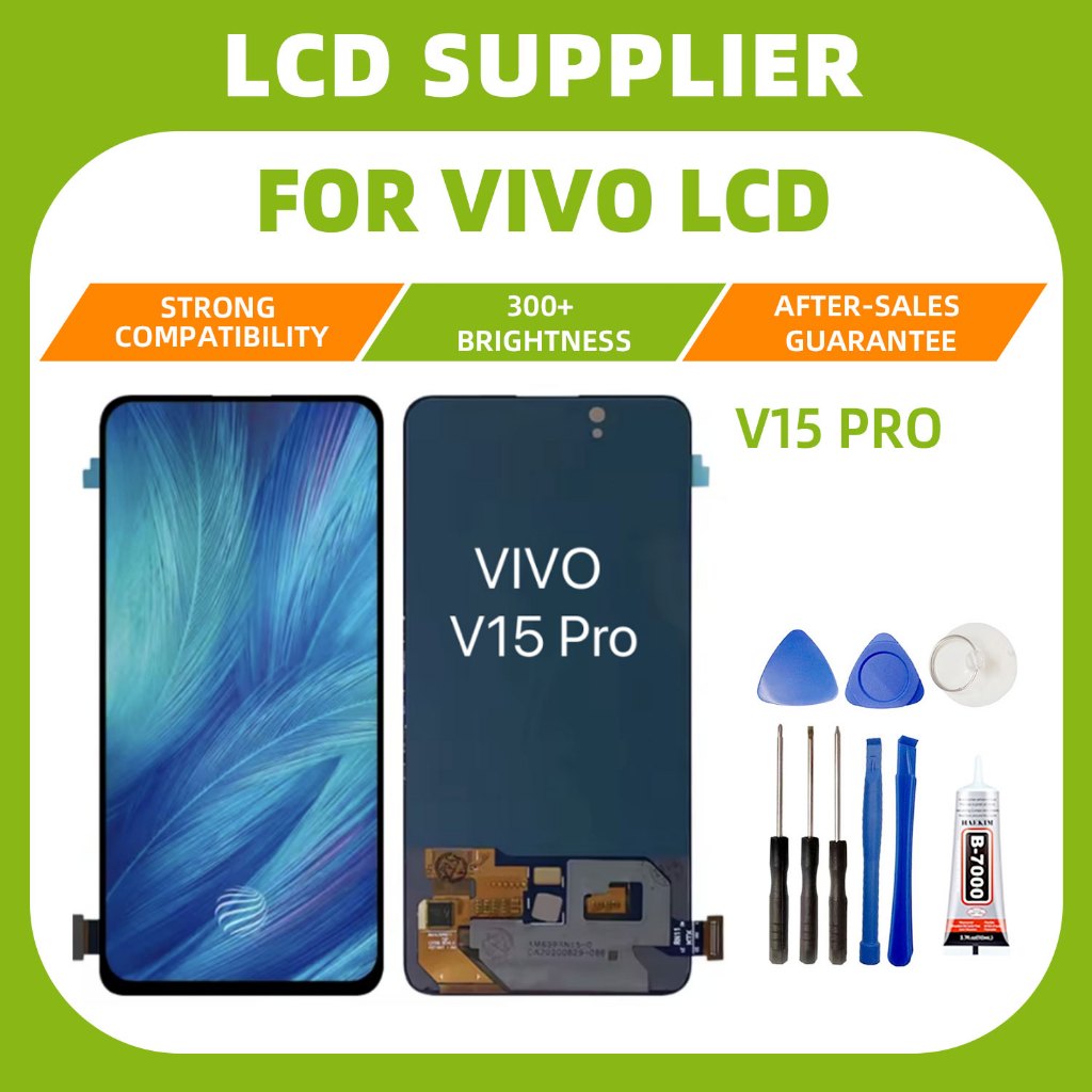 100% Tested Vivo LCD V15 Pro LCD OLED Display Screen Assembly ...