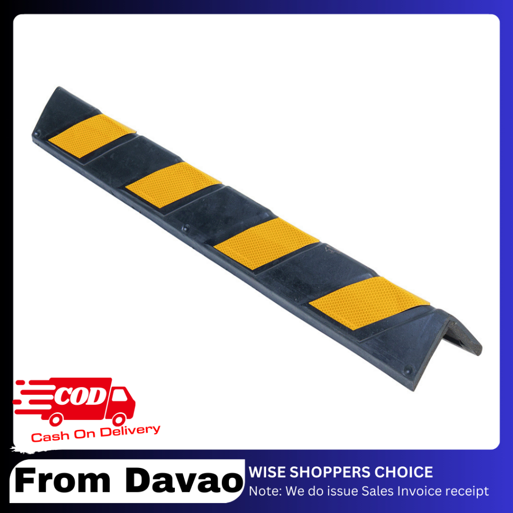Heavy duty rubber corner guard Reflectorized corner guard Garage corner ...