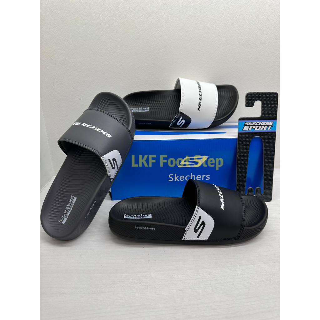 Skéchers Hyper Burst Slides Sandals Men slippers Size 40-45 | Shopee ...