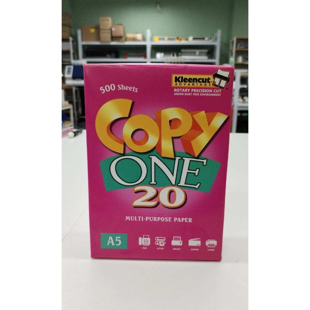 Copy One Bond Paper White Short, Long & A4 Size 70Gsm - 500 sheets per ...