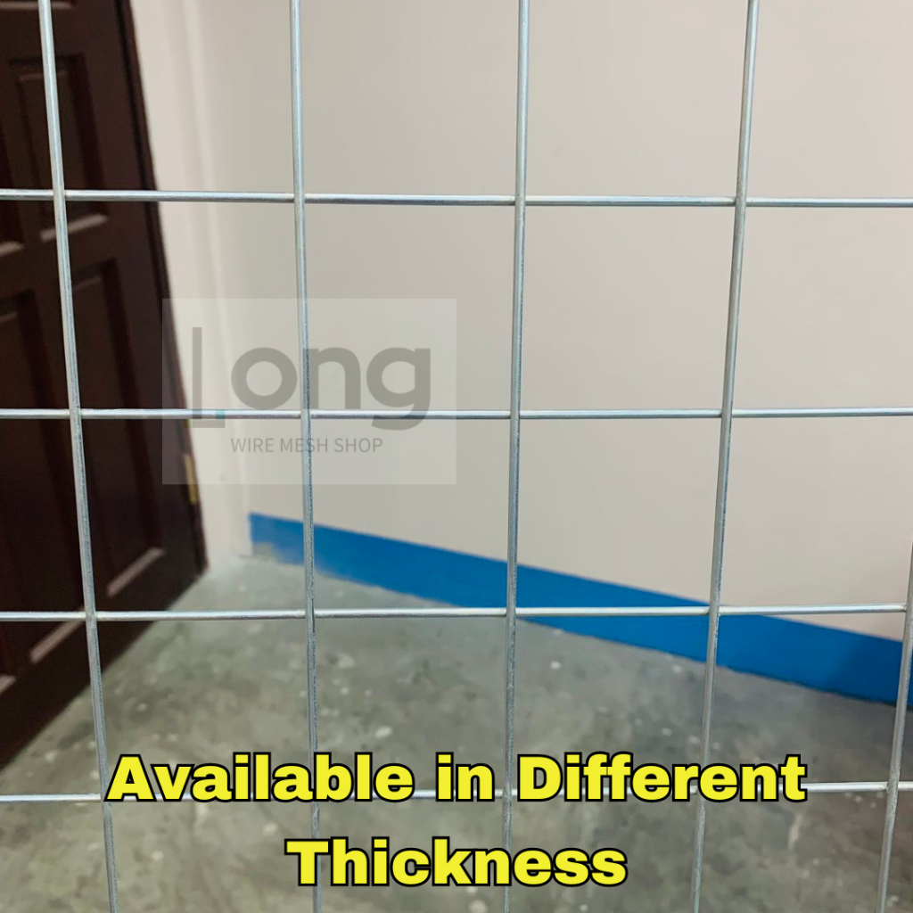 2ftx4ft Galvanized Steel Matting Wire Mesh 2.5-4.5mm Thick Galvanized Iron Steel Matting 2x2 ...