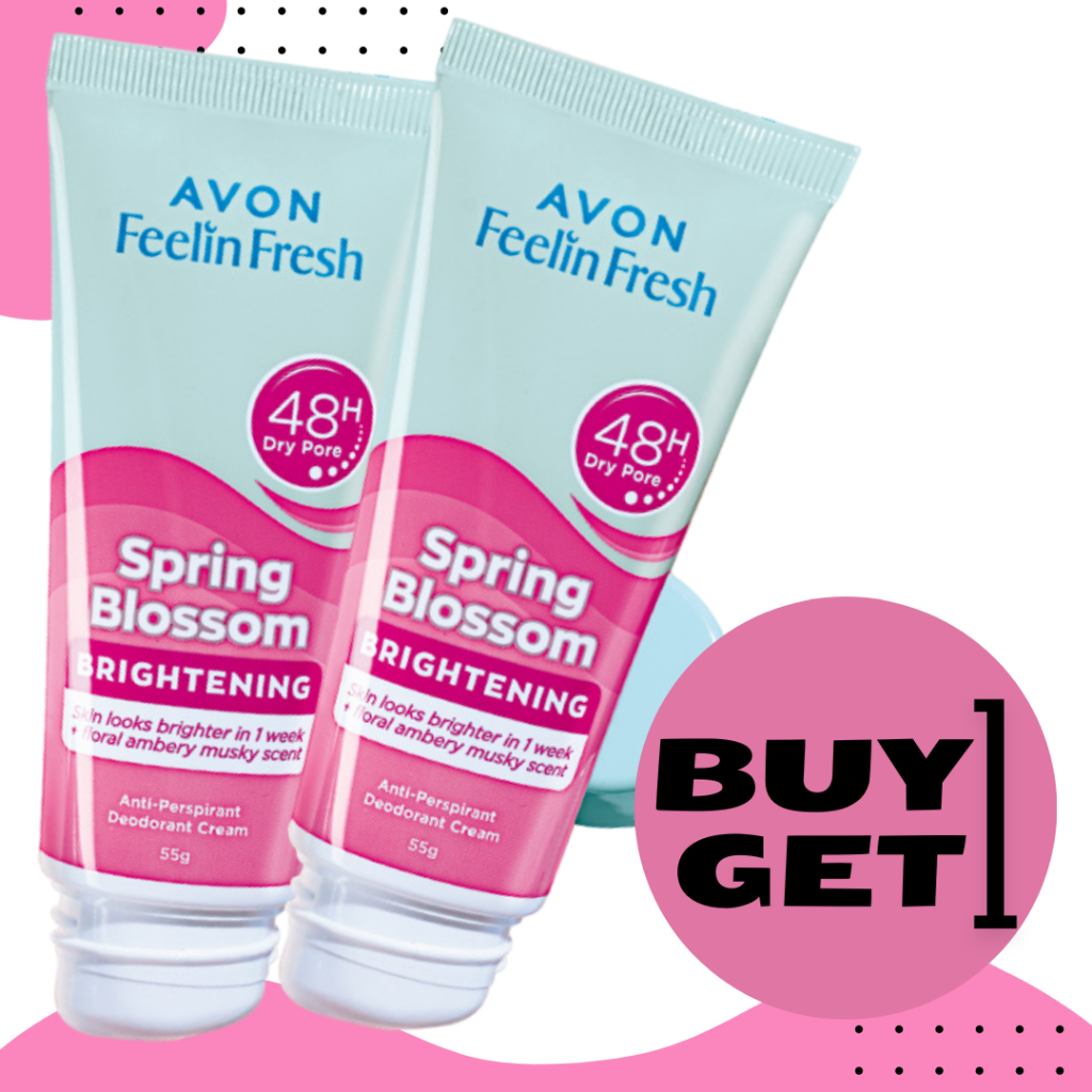 2pcs - Feelin Fresh Quelch Spring Blossom Anti-Perspirant Deodorant ...
