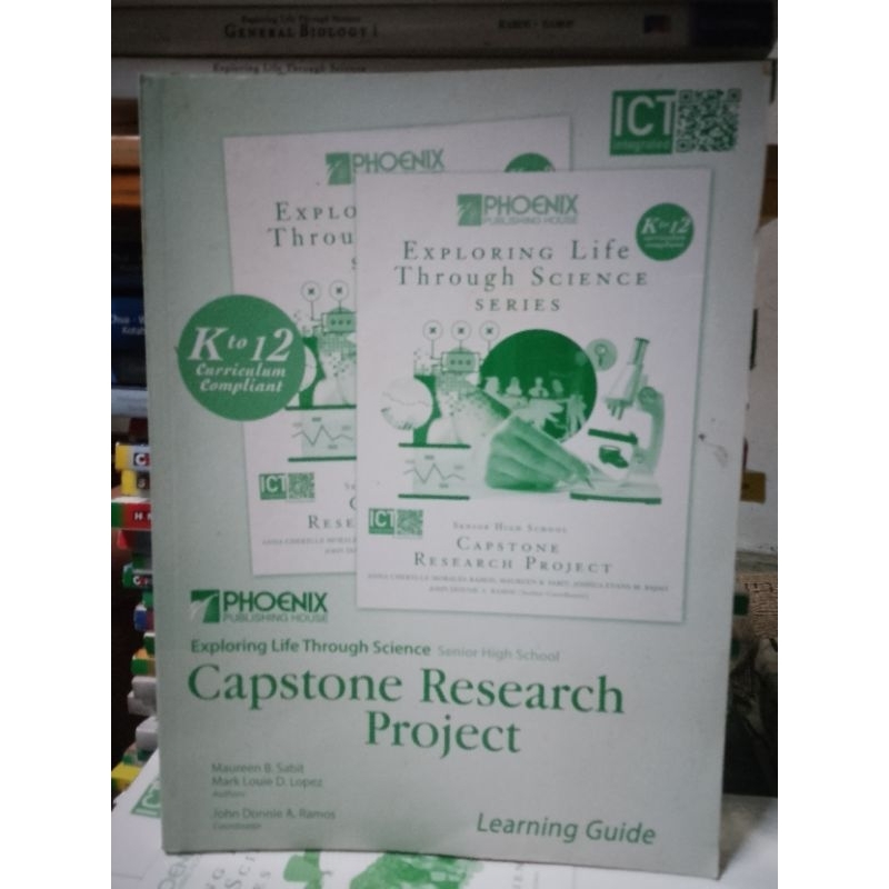 Exploring life through Science CAPSTONE RESEARCH PROJECT Learning guide ...