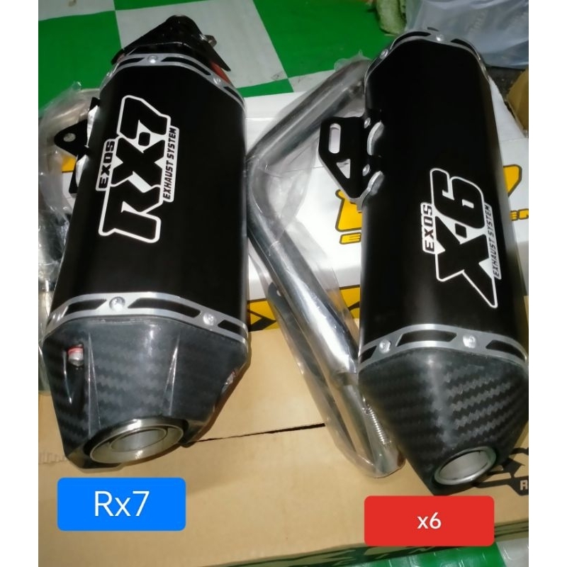 exos pipe x6 honda beat fi v2/zomer/beat carb/beat fi v1/scoopy/ new ...