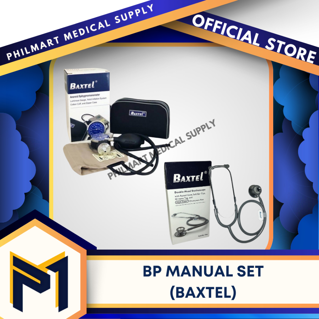 BP MANUAL SET (BAXTEL) | Shopee Philippines