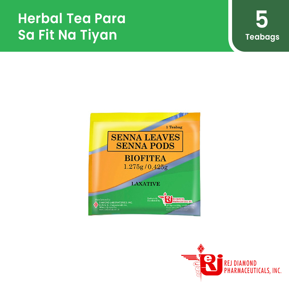 Biofitea Slimming Herbal Tea with Senna Leaves and Senna Pods - 5 ...