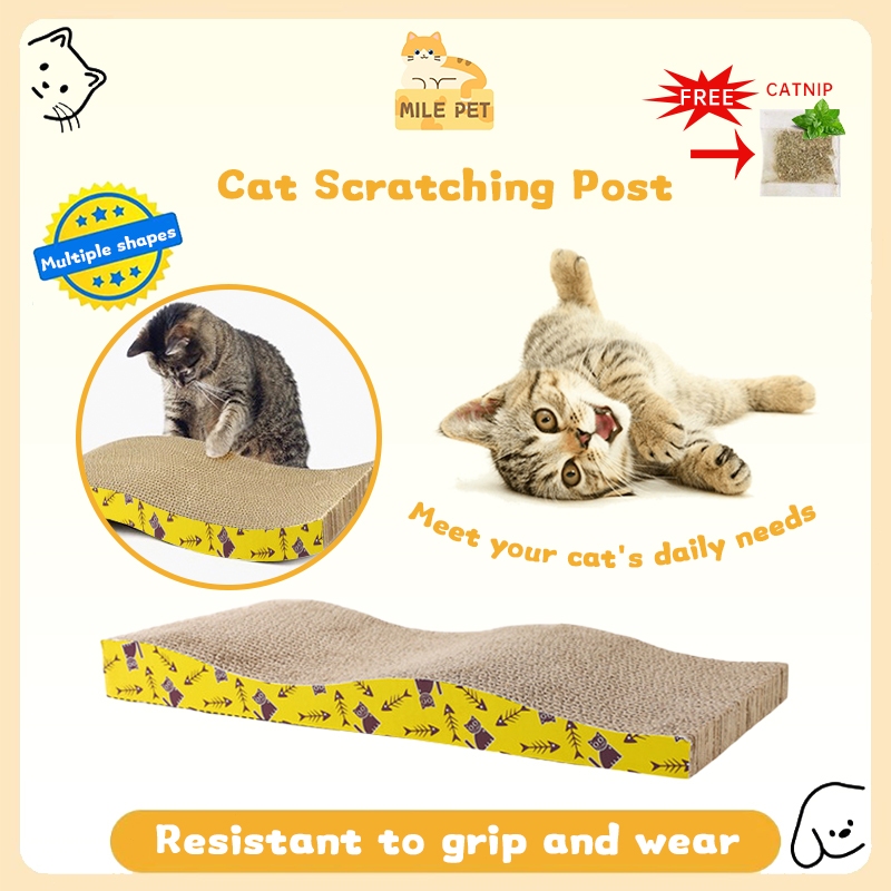 Cat Scratches Kitten Scratching Cardboard High-density Corrugated Paper ...