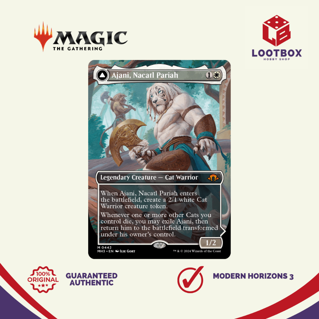 Magic the Gathering: Ajani, Nacatl Pariah (Mythic Rare) - Modern ...
