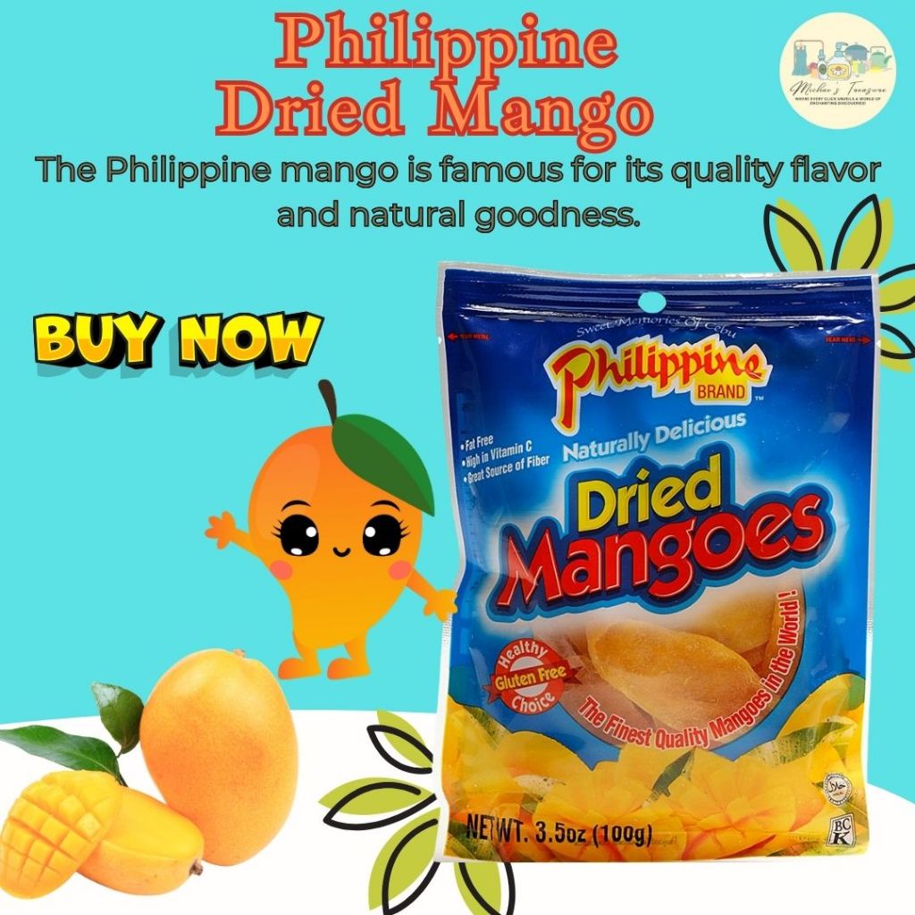 Phil. Brand Dried Mango Sliced 100g | Shopee Philippines