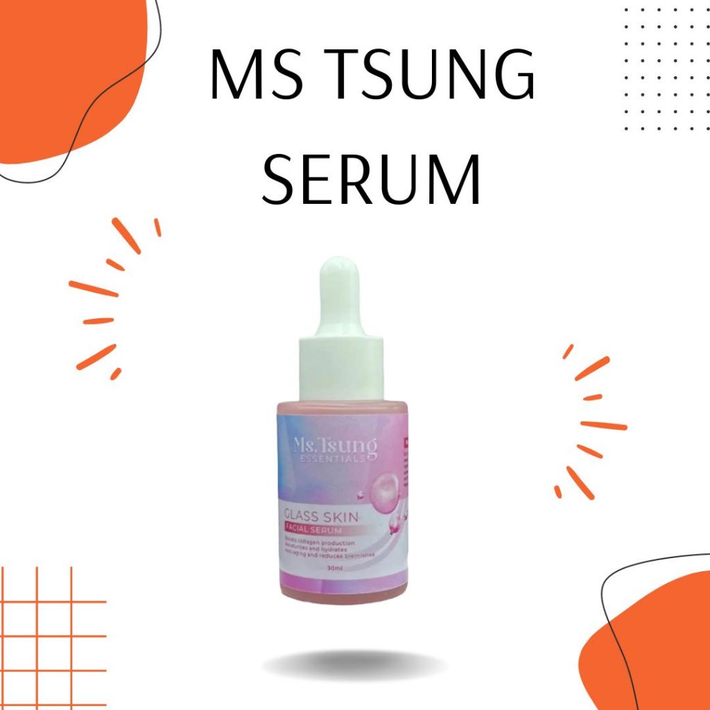 Ms. Tsung Glass Skin Facial Serum 30ml | Anti Aging, Brightening ...