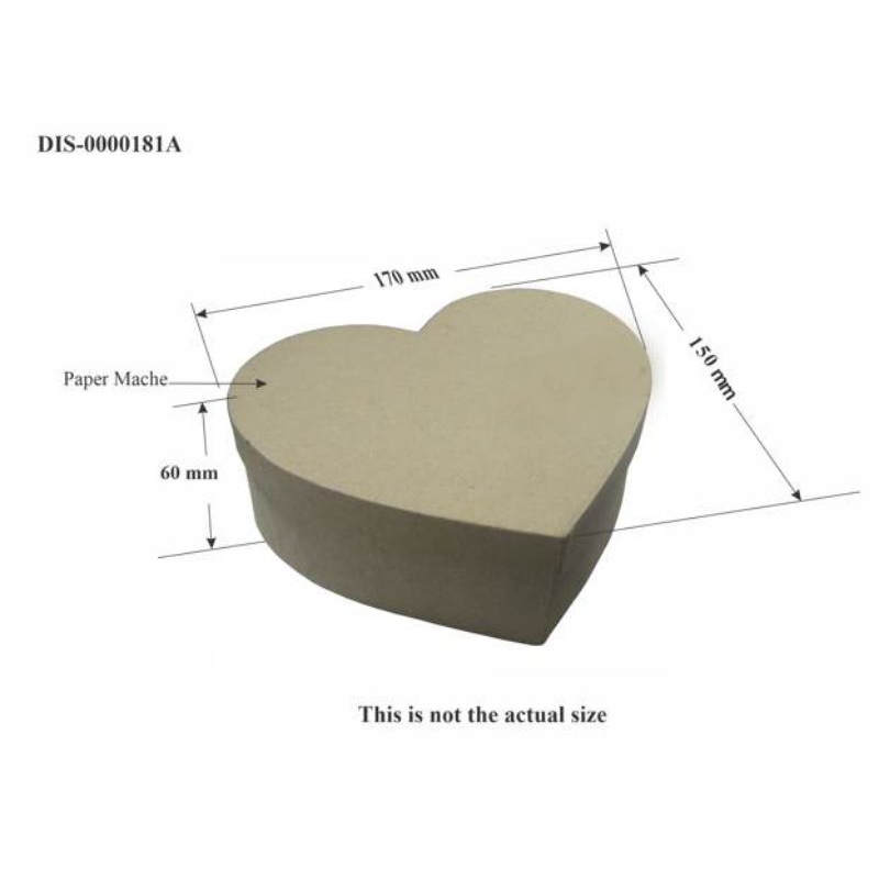 Heart Hard box (Kraft) | Shopee Philippines
