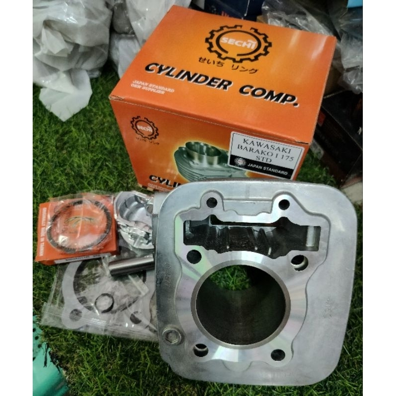 Cylinder block kit Kawasaki Barako 175 1 (SECHI) | Shopee Philippines
