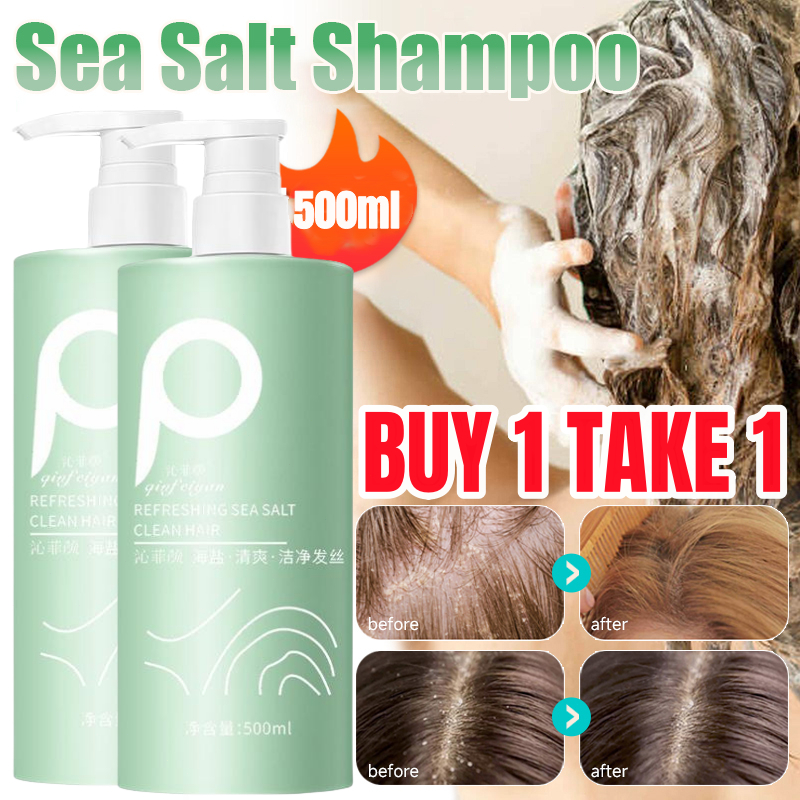 Sea Salt Shampoo Oil Control Anti Dandruff Shampoo Psoriasis for Scalp ...