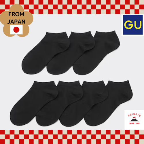 GU Short Socks 7P 【Direct from Japan】 | Shopee Philippines