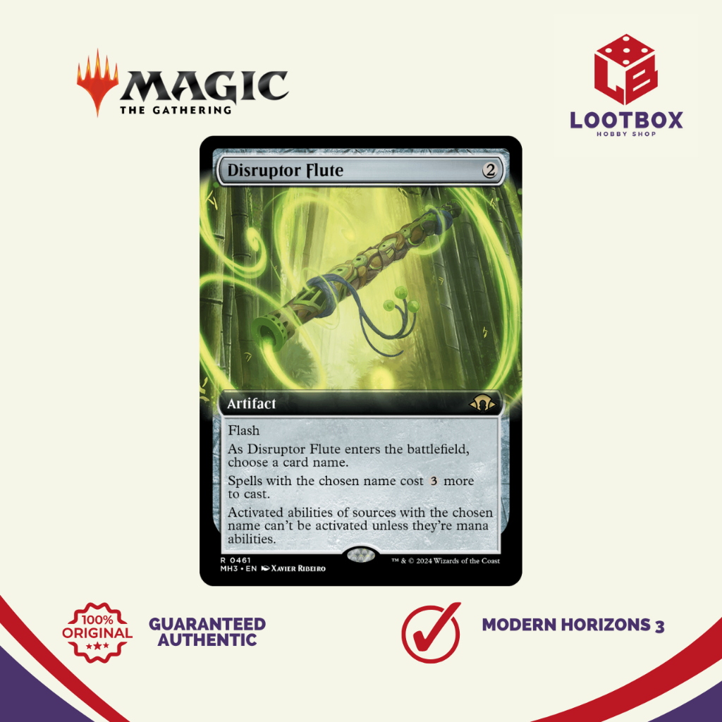 Magic the Gathering: Disruptor Flute (Rare) - Modern Horizons 3 ...