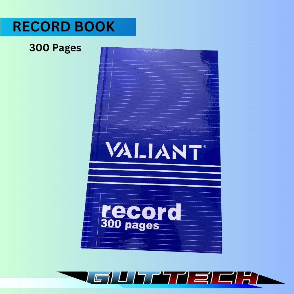Record Book 300 pages Consolidated/Valiant sold per piece | Shopee ...