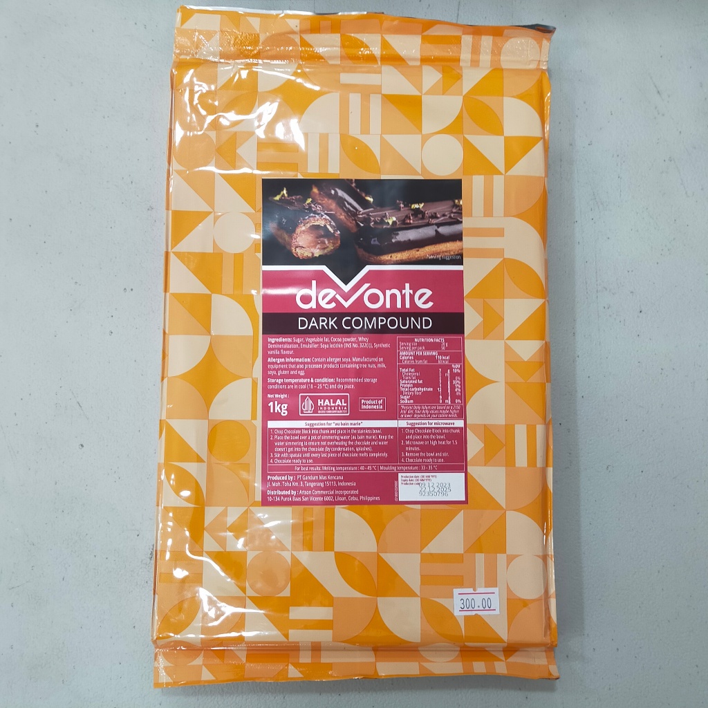 Devonte Dark Compound 1kg | Shopee Philippines