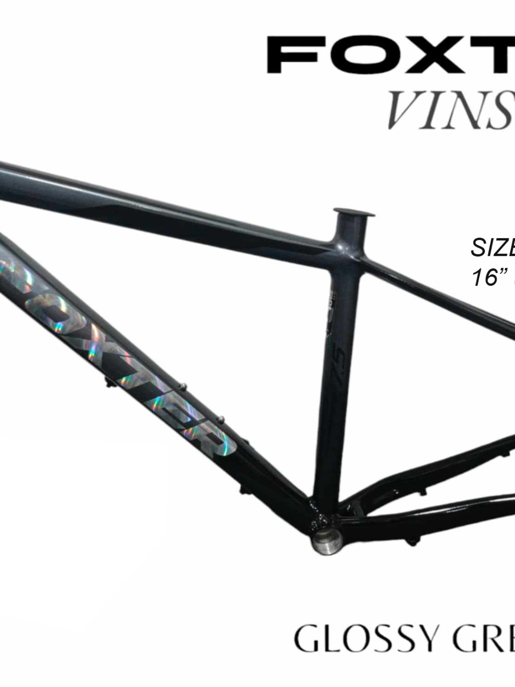 PRO AGENT FOXTER VINSON FRAME 27.5 and 29R TAPERED ALLOY | Shopee ...