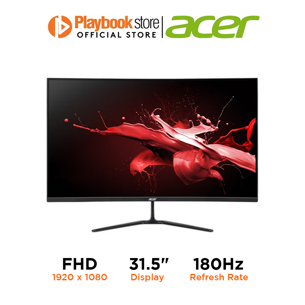 Acer Nitro ED320QR S3BIIPX 31.5" FHD 180Hz 1ms VA Panel AMD FreeSync ...
