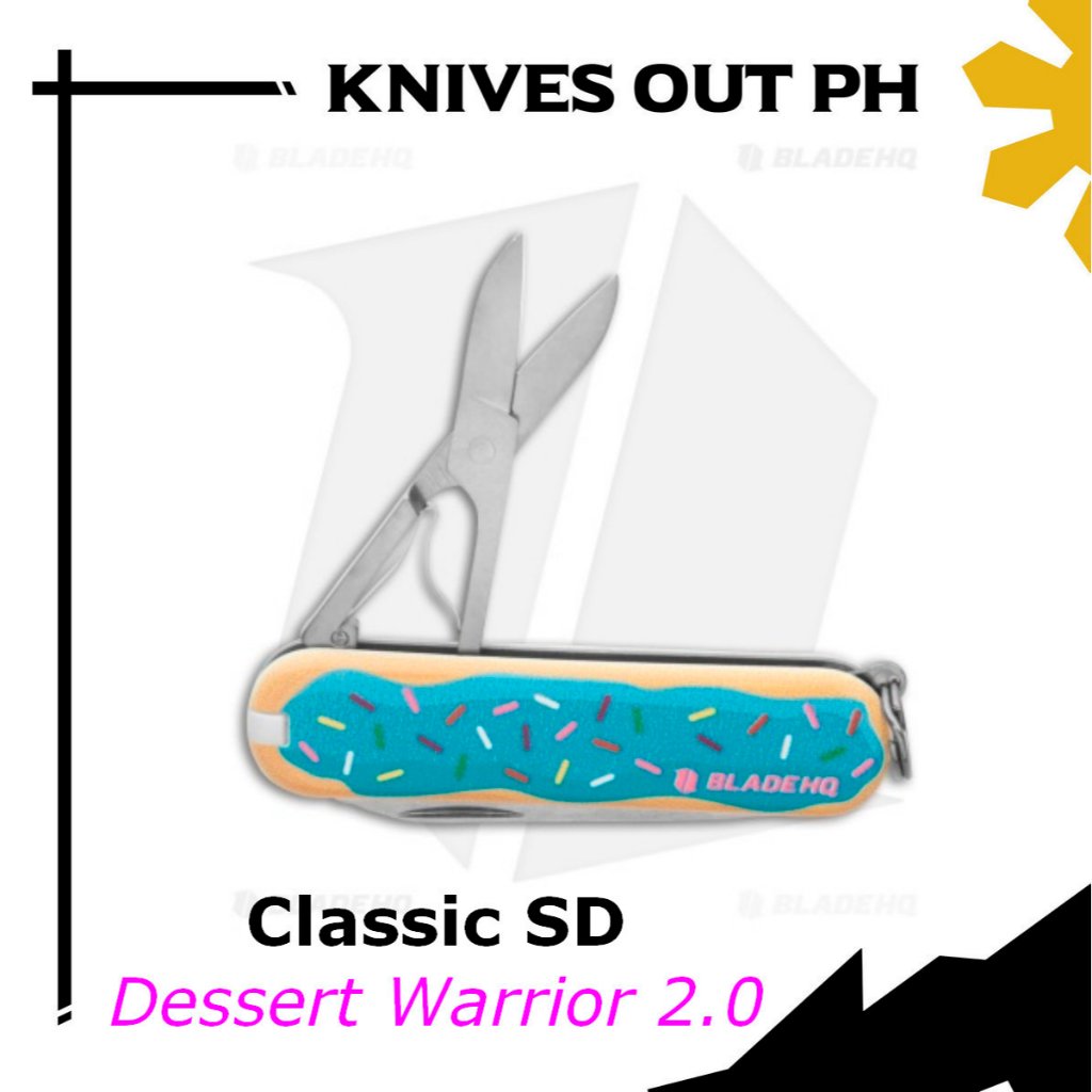 Victorinox Classic SD Swiss Army Blade HQ Dessert Warrior DONUT ...