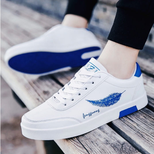New Mens Fashion White Student shoes 2024 New Designs | Shopee Philippines
