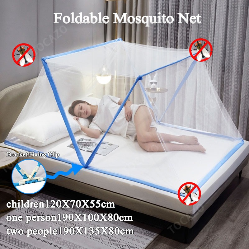Foldable Mosquito Net 1.8 King/1.5 Queen Bed Size Mosquito Nets Decor ...