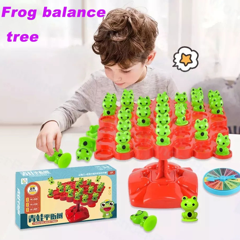 Frog Balance Tree Attention Balance Training Parent-child Interactive ...