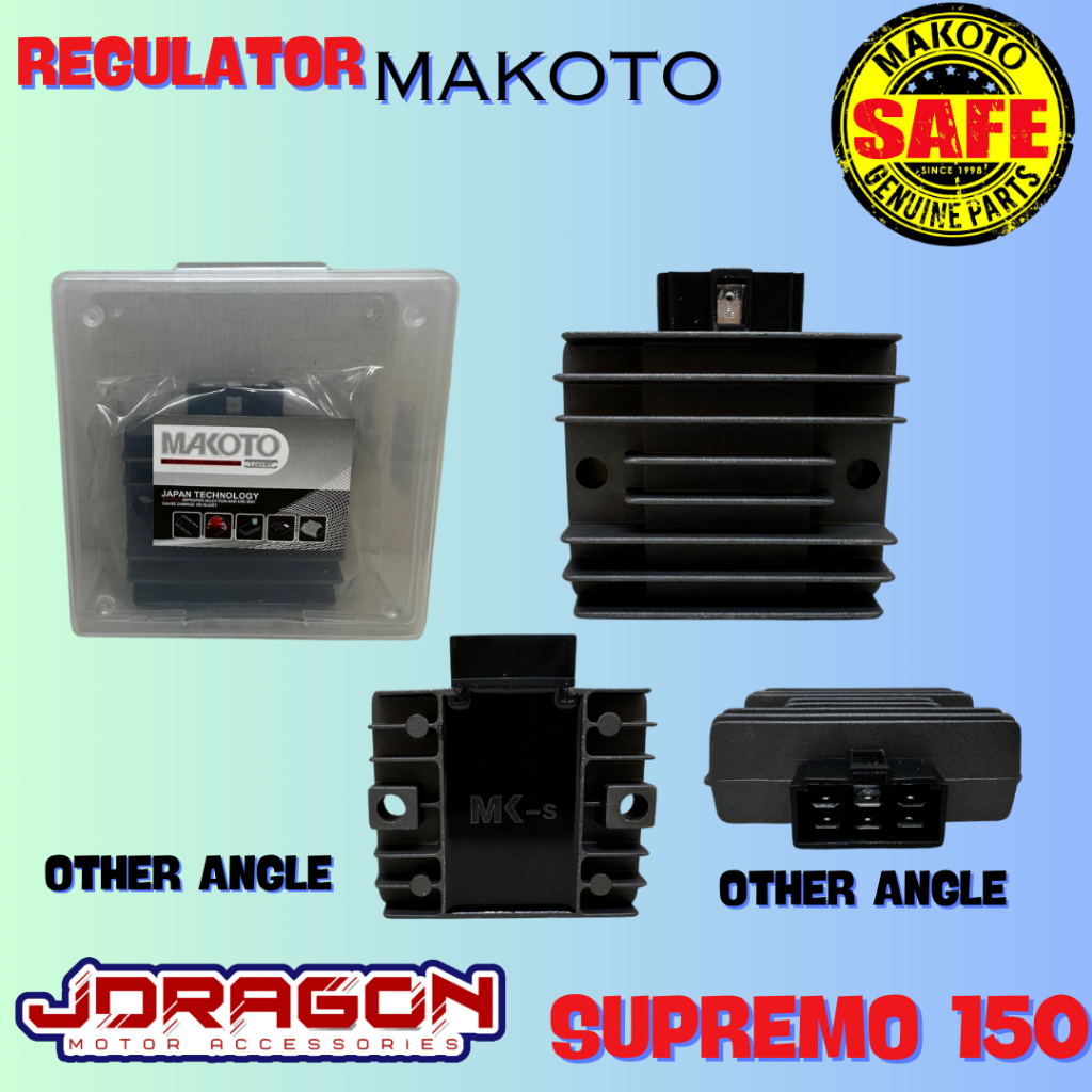 MAKOTO REGULATOR (SUPREMO 150) | Shopee Philippines