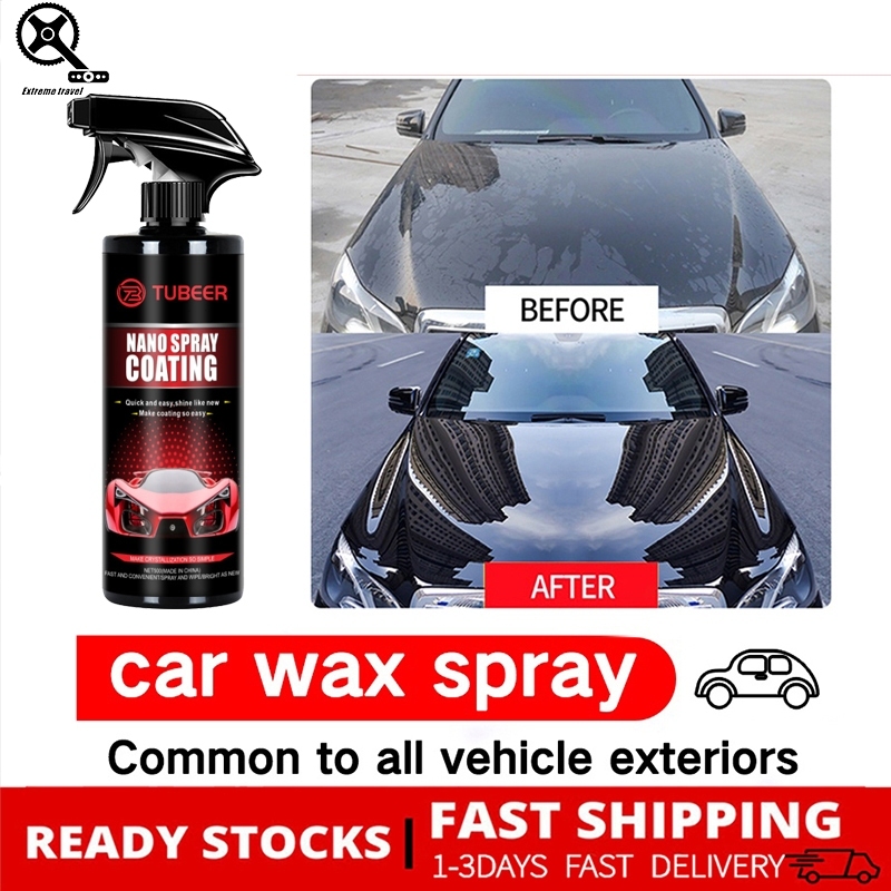 Car Wax Spray and Polish Two-in-one Coating Auto Car Wash and Wax Hydrophobic Nano Ceramic ...