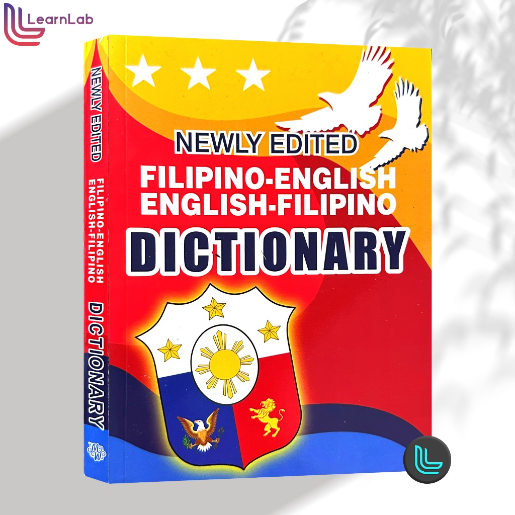 ORIGINAL - FILIPINO - ENGLISH ENG-FIL DICTIONARY Newly Edited | Shopee ...