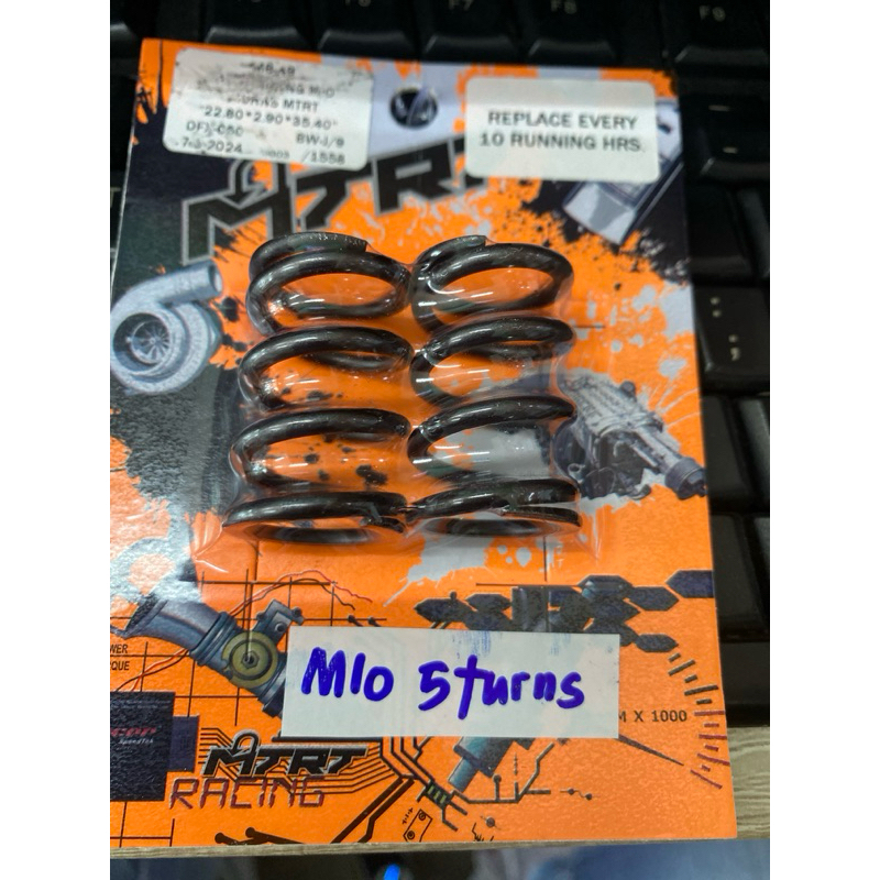 VALVE SPRING for MIO sporty 5turns MTRT (22.80*2.90*35.40) made in ...