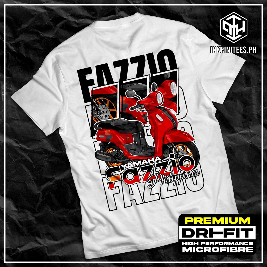 Inkfinitees - Yamaha Mio Fazzio Red - Urban Thailook Shirt (Unisex ...