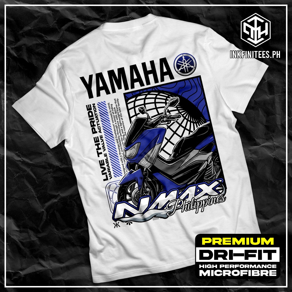 Inkfinitees - Yamaha NMAX Blue - Urban Thailook Shirt (Unisex - for Men ...