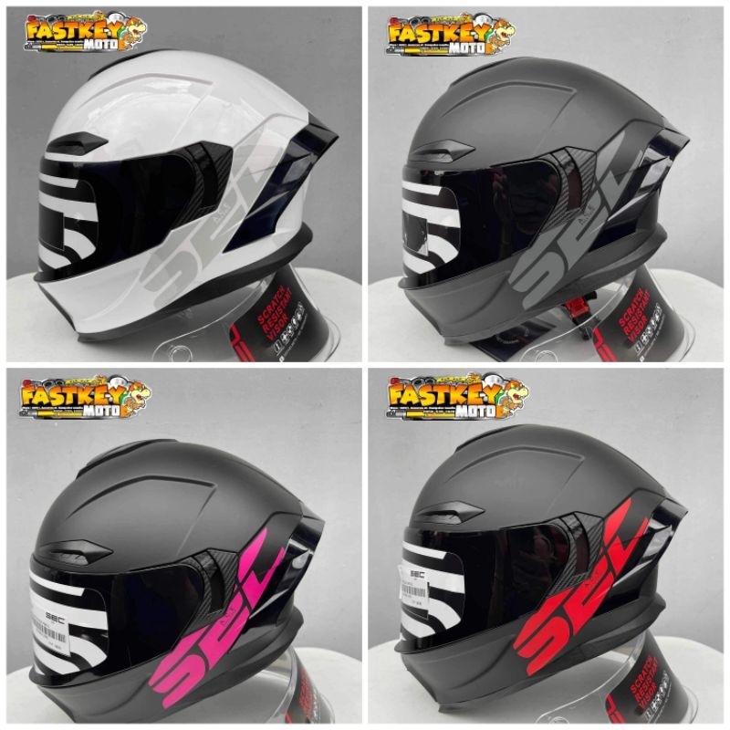 sec ace v2 fullface helmet dual visor | Shopee Philippines