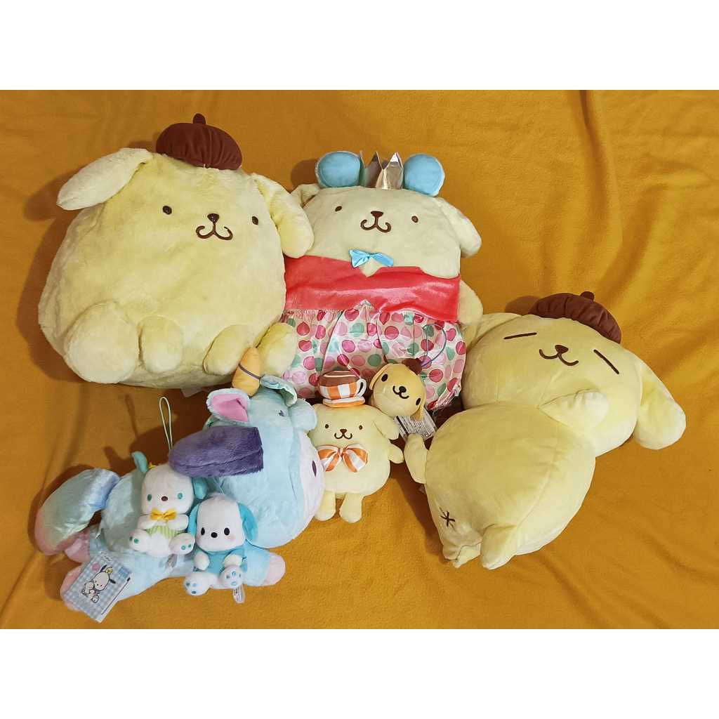 Sanrio Pompompurin Pochacco Plush Collectible | Shopee Philippines