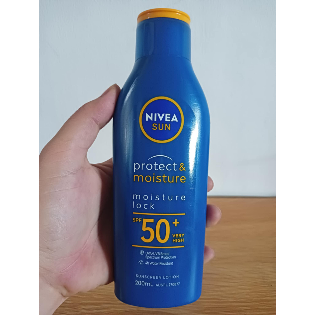 Nivea Sun SPF 50+ Protect & Moisture Sunscreen Lotion 200ml Imported ...